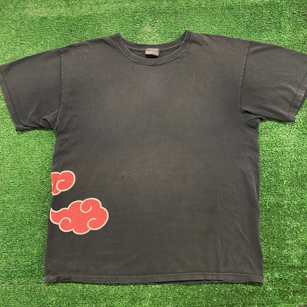 Naruto Shippuden Akatsuki Clouds Vintage Anime T-Shirt - Gem